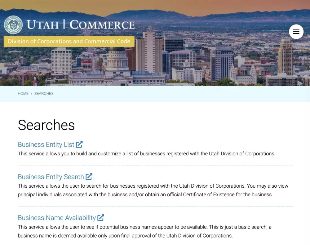 How to Conduct a Utah Business Search | LegalZoom